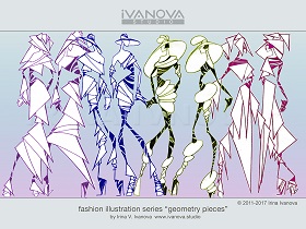 Abstract Fashion Illustration